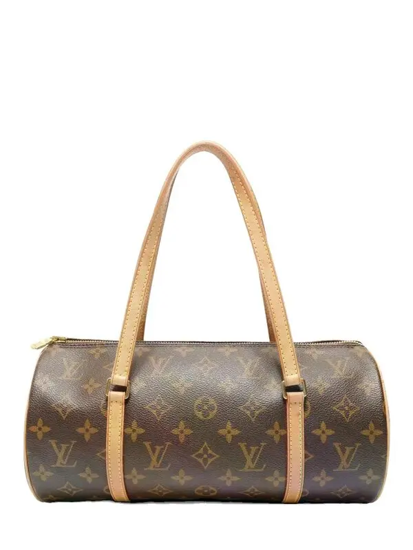 LOUIS VUITTON 2004 Papillon Shoulder Bag - Brown