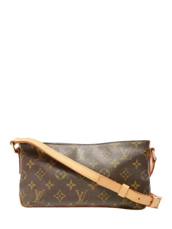 LOUIS VUITTON 2003 Trotter Shoulder Bag - Brown