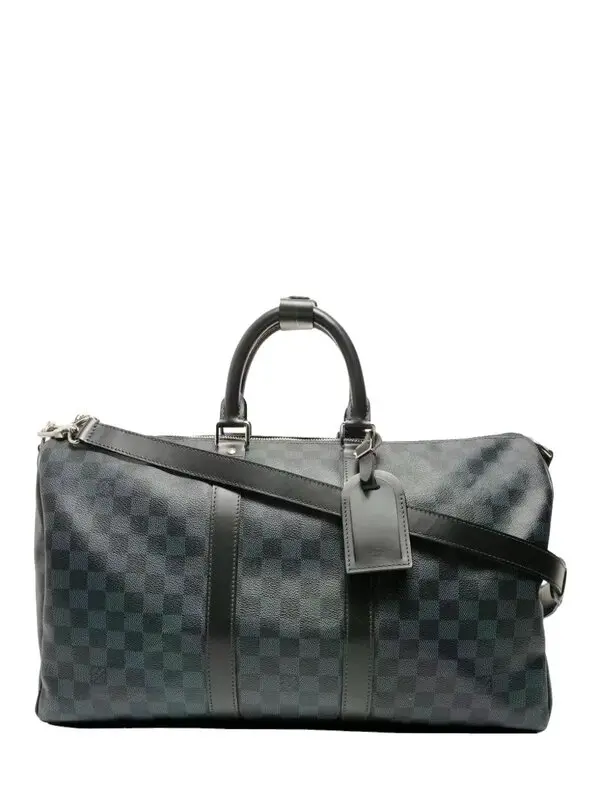 LOUIS VUITTON Keepall Bandouliere 45 Bag - Blue