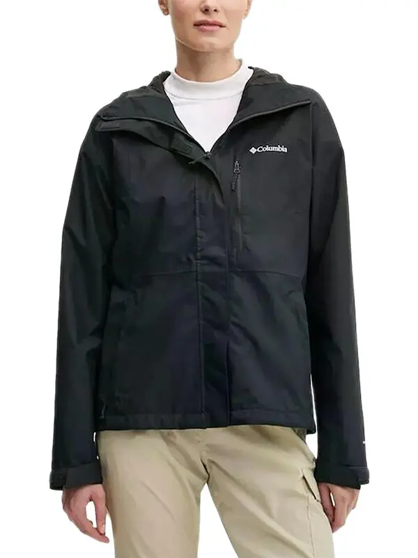 Columbia Hooded Zip-fastening Jacket - Black