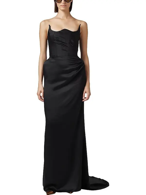 Giuseppe Di Morabito Draped Gown - Black