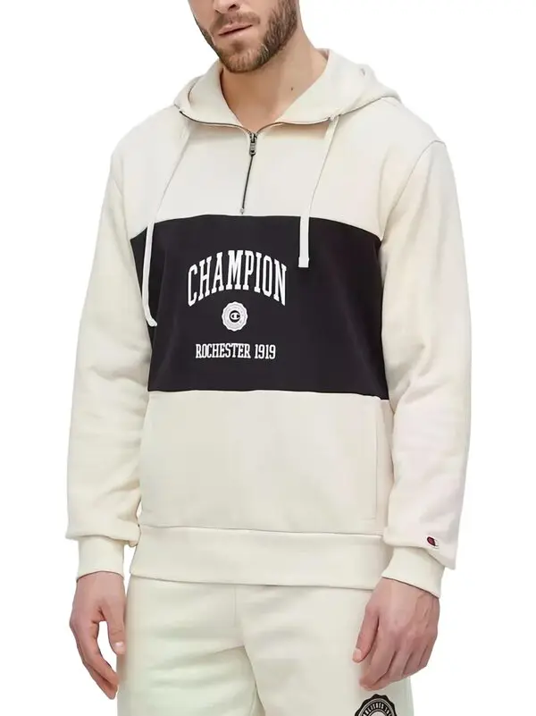 Champion Block Hooded Sweatshirt - Neutrals