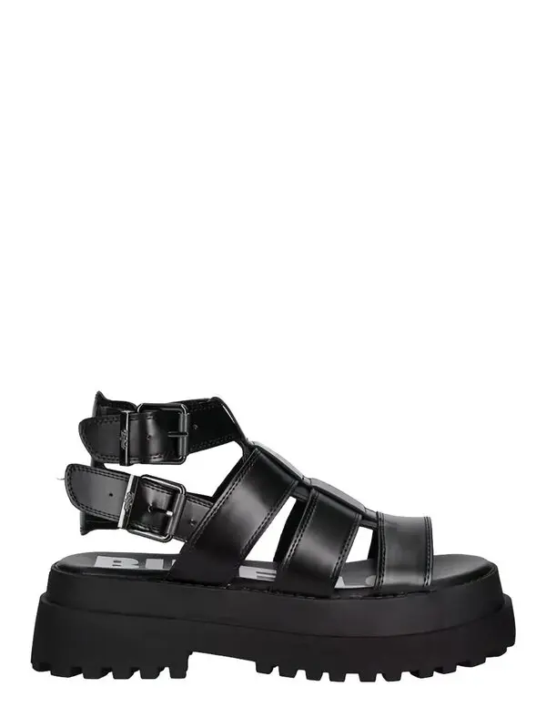 BUFFALO 55mm Pluto Sandals - Black