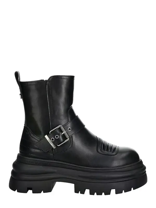 BUFFALO Zip-fastening Boots - Black