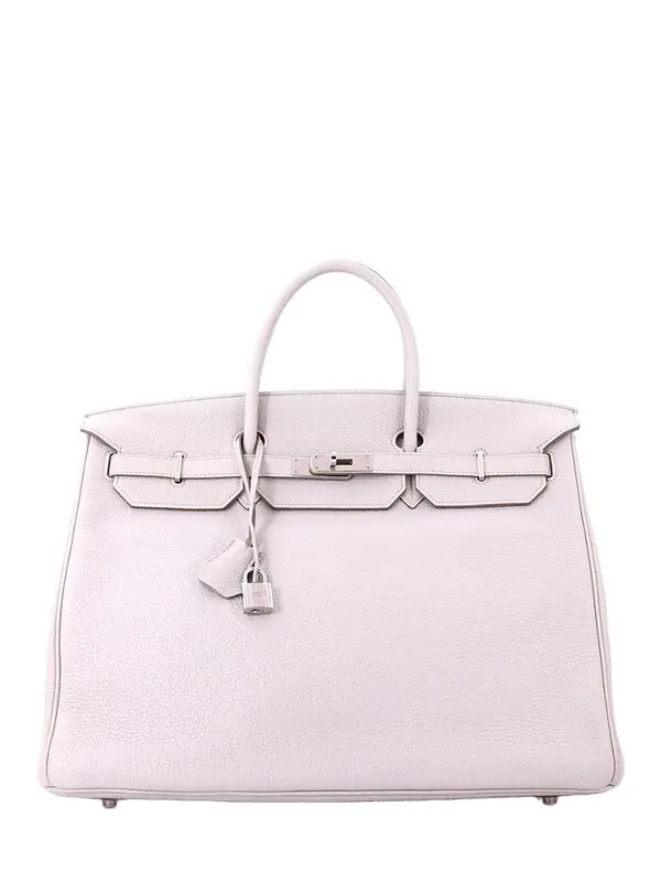 Hermès Birkin 40 Handbag - Gris Perle