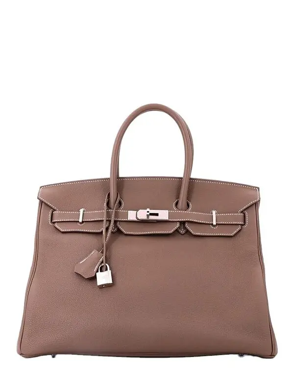 Hermès Birkin 35 Handbag - Etoupe