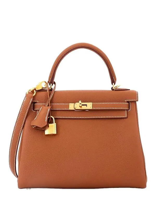 Hermès Kelly 25 Handbag - Gold