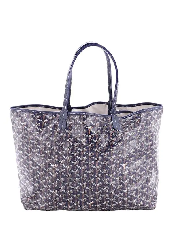 Goyard Saint Louis Pm Tote Coated Canvas - Blue