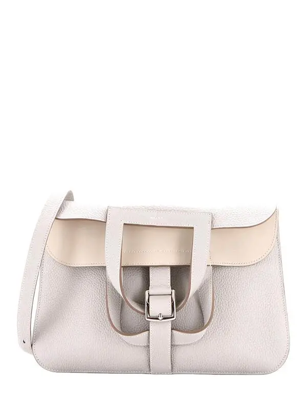 Hermès Halzan 31 Bag Clemence - Gray