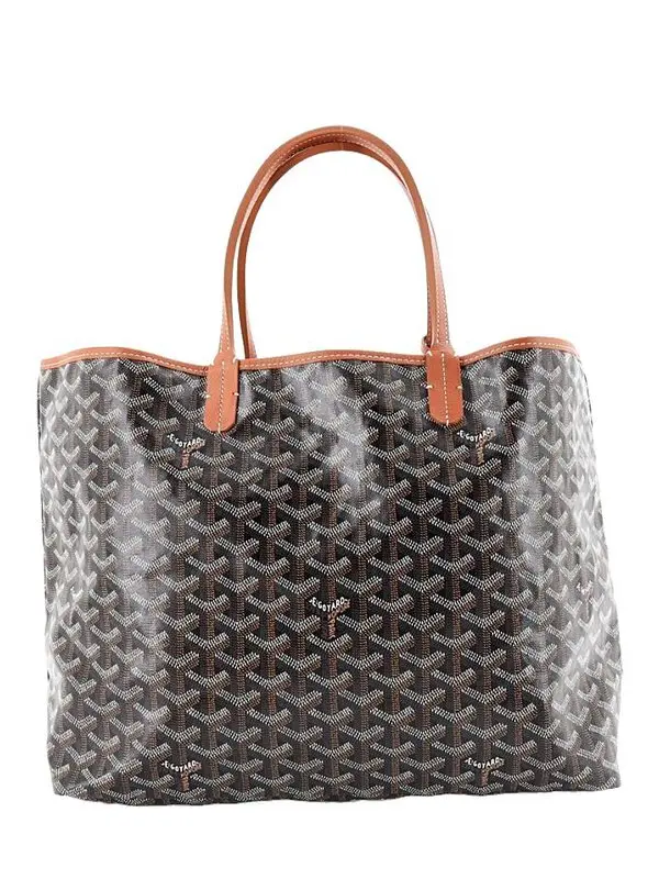 Goyard Pm Saint Louis Tote Coated Canvas - Brown