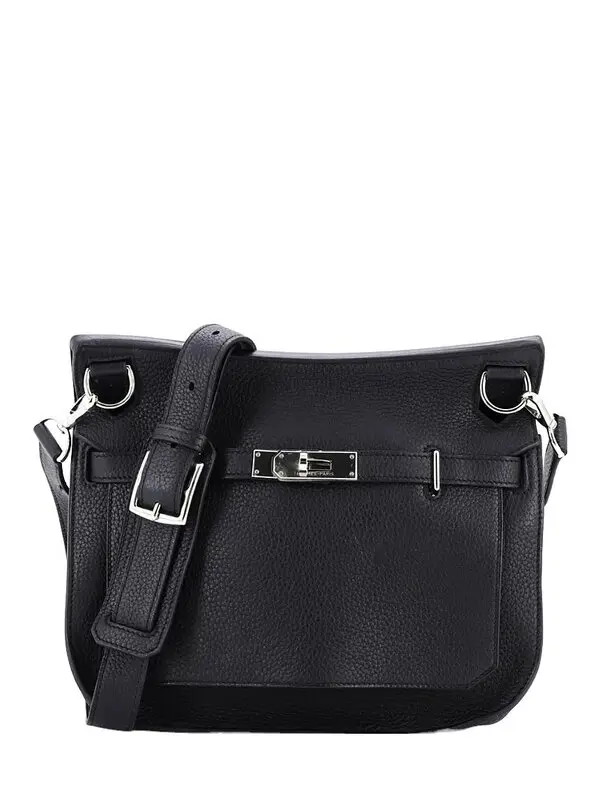 Hermès 28 Jypsiere Bag Clemence - Black