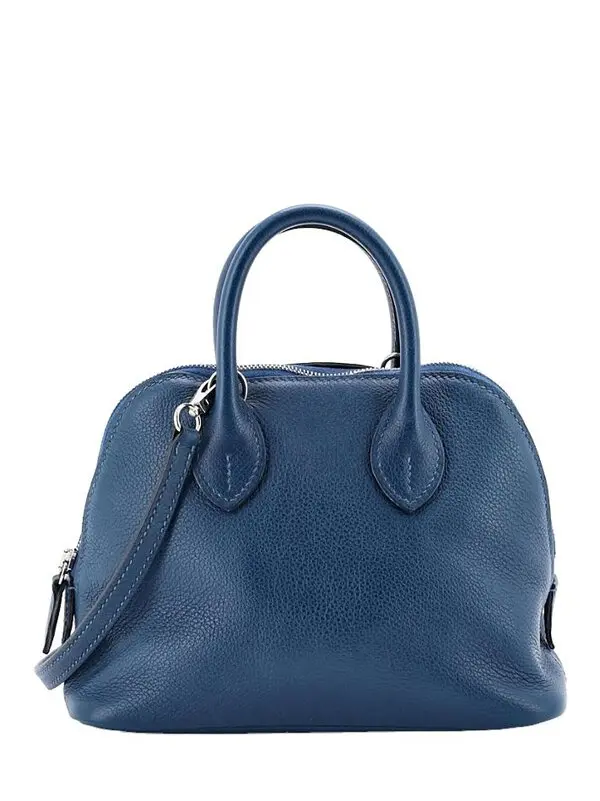 Hermès Mini Bolide 1923 Bag Verso Evercolor - Blue