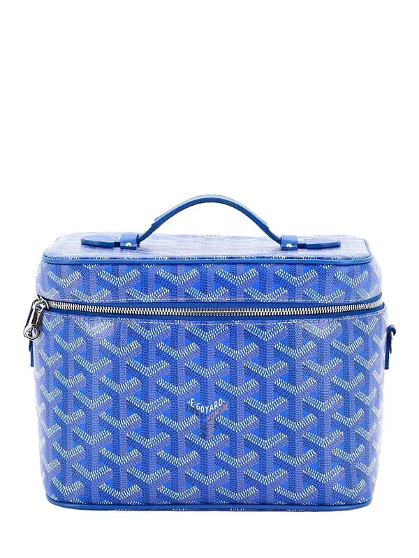 Goyard Muse Vanity Case Coated Canvas - Blue