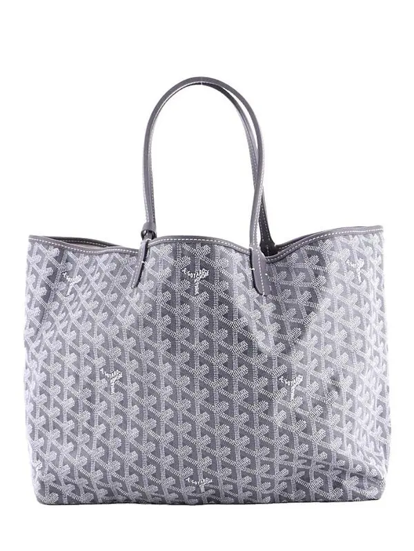 Goyard Saint Louis Pm Tote Coated Canvas - Gray