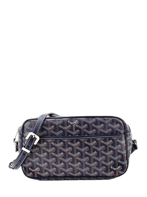 Goyard Cap Vert Bag Coated Canvas - Blue