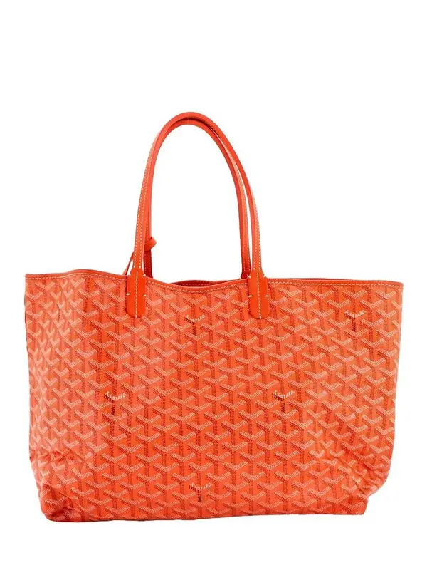 Goyard Pm Saint Louis Tote Coated Canvas - Orange