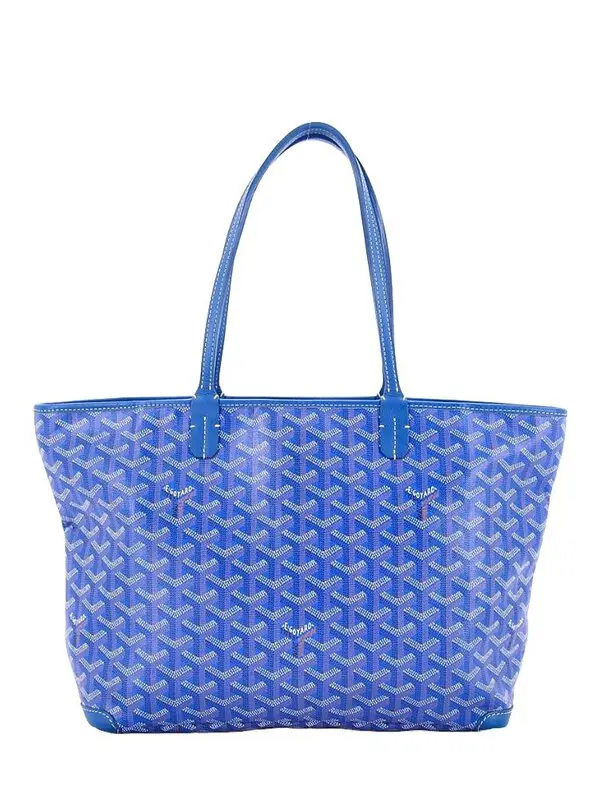 Goyard Pm Artois Tote Coated Canvas - Blue