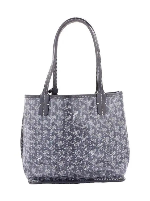 Goyard Mini Anjou Reversible Tote - Gray