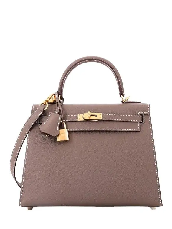Hermès Kelly 25 Handbag - Etoupe