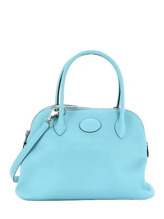 Hermès 27 Bolide Bag Swift - Blue