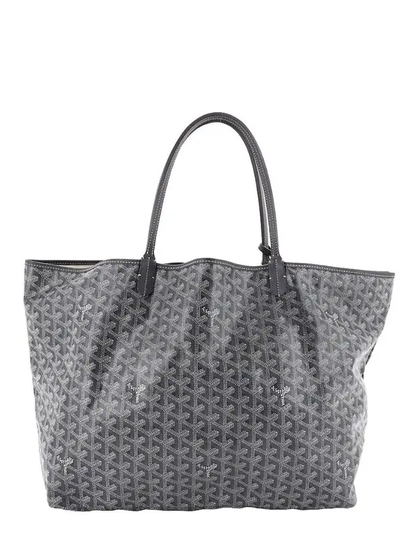 Goyard Gm Saint Louis Tote Coated Canvas - Gray