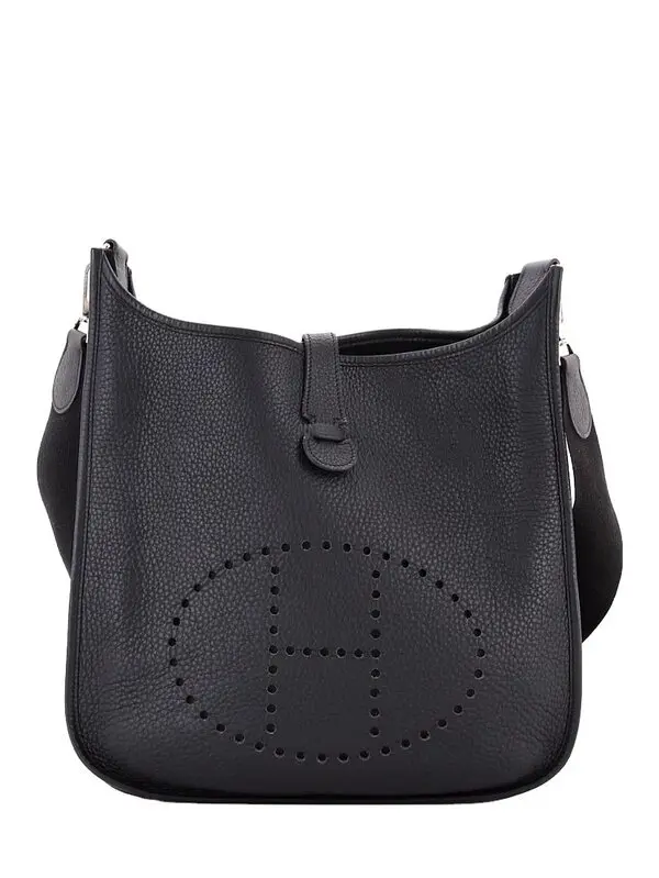 Hermès Gm Evelyne Bag Gen Ii Clemence - Black