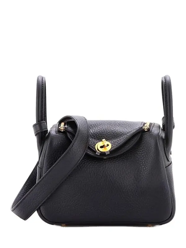 Hermès Mini Lindy Bag Clemence - Black