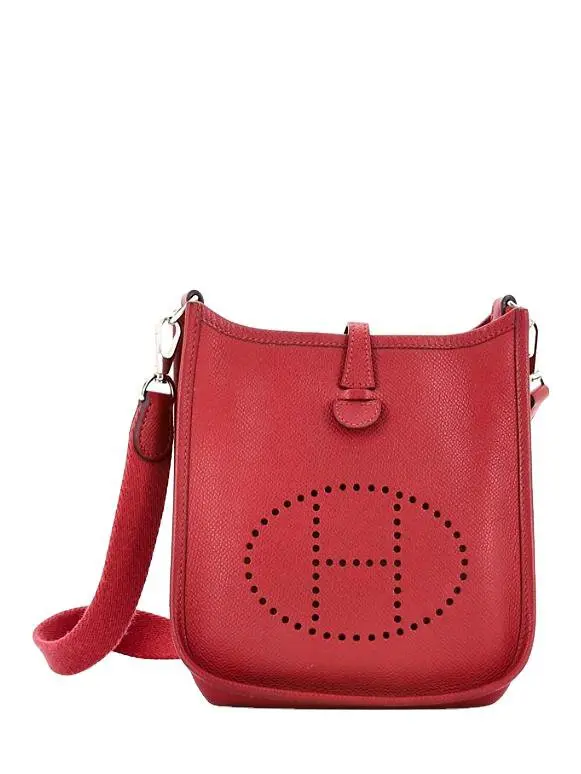 Hermès Tpm Evelyne Bag Gen Iii Epsom - Red