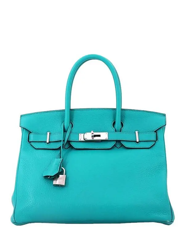 Hermès Birkin 30 Handbag - Bleu Paon
