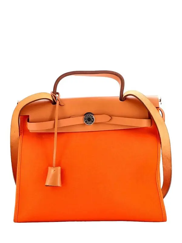 Hermès 31 Herbag Zip - Orange