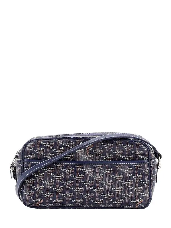 Goyard Cap Vert Bag Coated Canvas - Blue