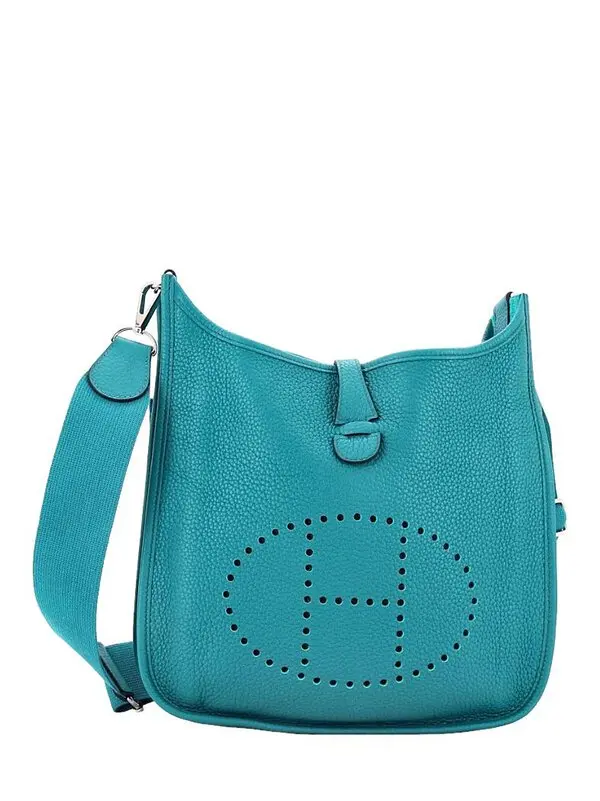 Hermès Pm Evelyne Iii Clemence Bag - Blue