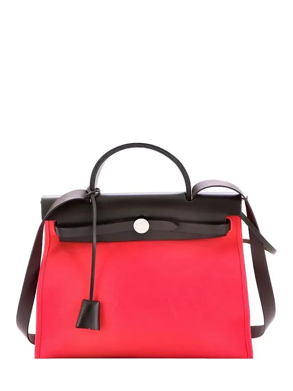 Hermès 31 Herbag Zip - Pink