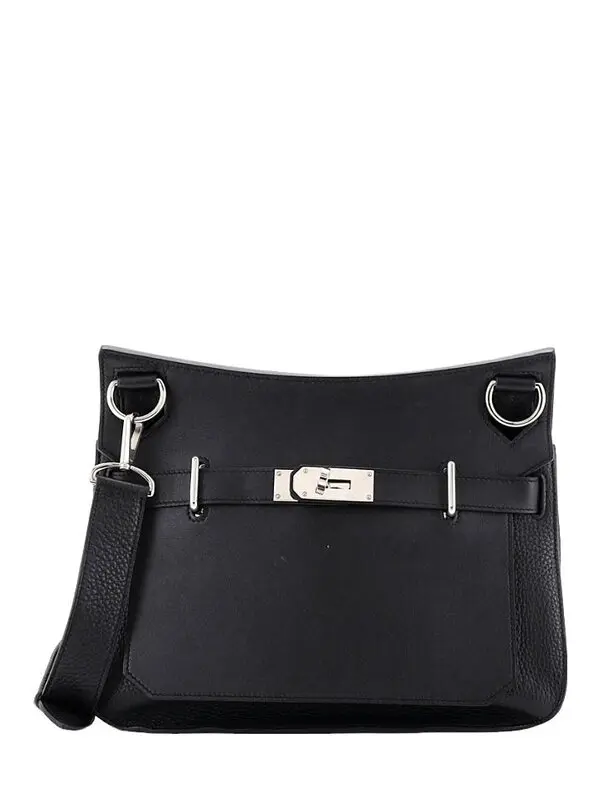 Hermès 31 Jypsiere Bag Clemence And Swift - Black