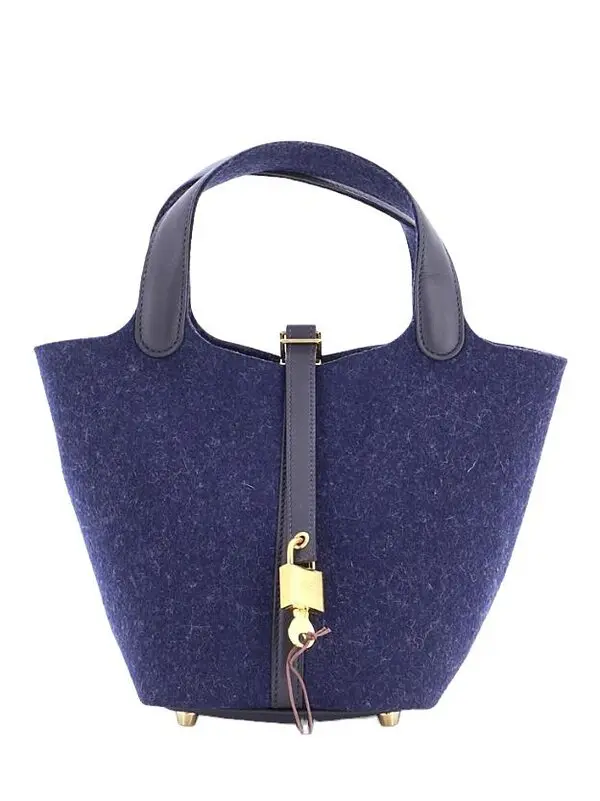 Hermès Picotin Lock Pm Bag - Blue