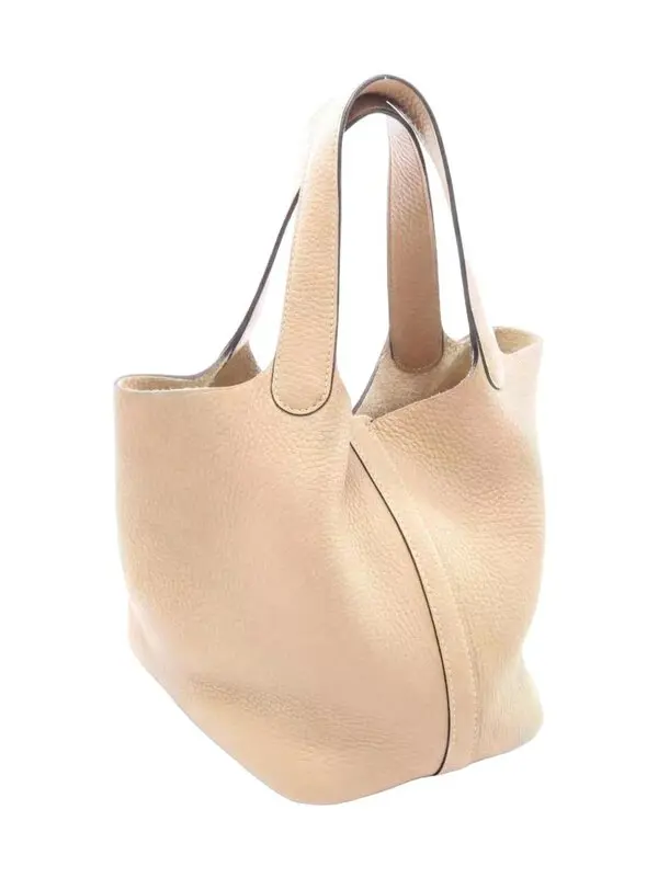 Hermès Picotin Lock Leather Tote Bag - Neutrals