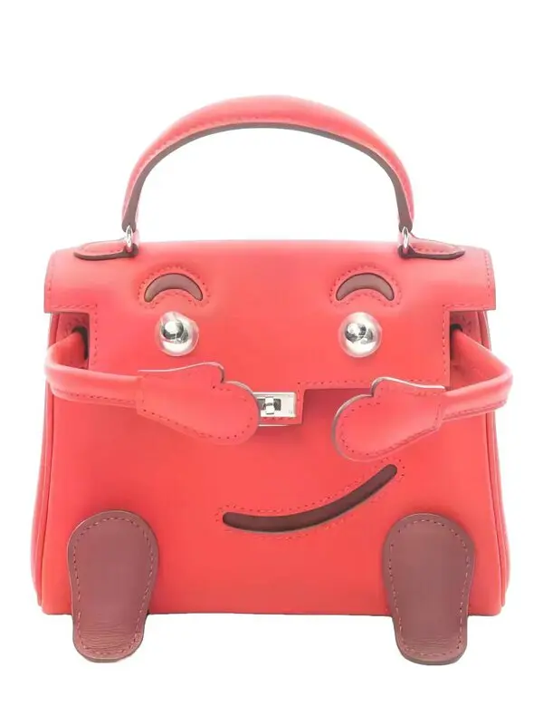Hermès 2025 Kelly Doll Tote Bag - Red