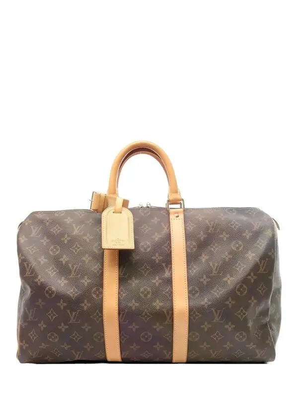 LOUIS VUITTON 1997 Keepall 45 Duffle Bag - Brown