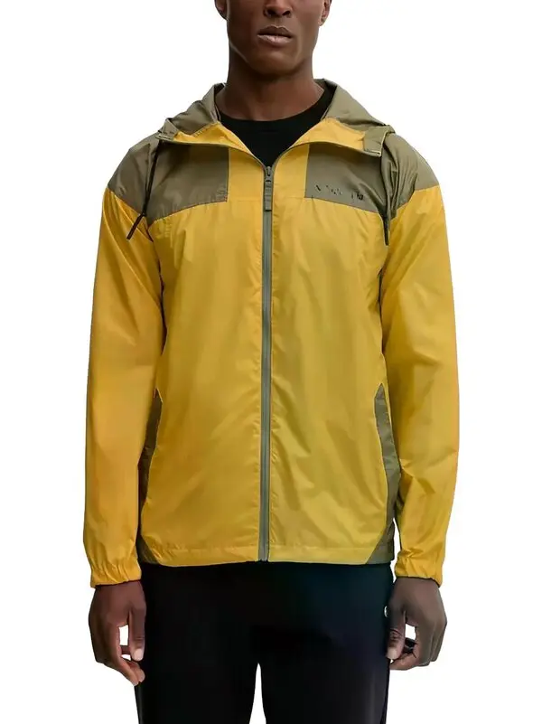 Columbia Hooded Zip-fastening Jacket - Yellow