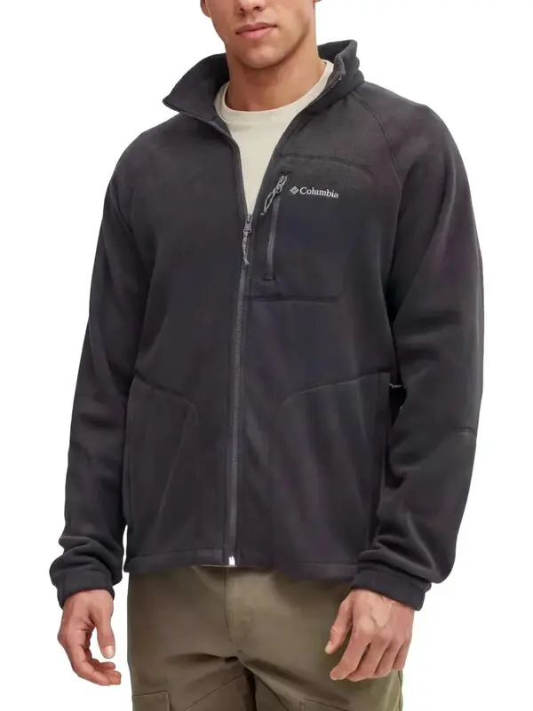 Columbia Zip Mock-neck Knitwear - Grey