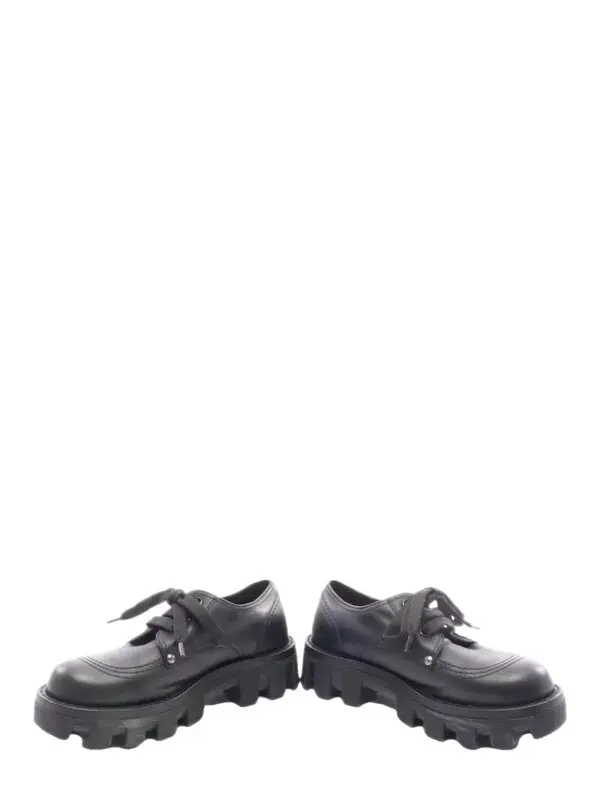 LOUIS VUITTON 2023 Leather Derby Shoes - Black