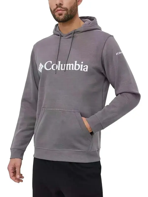 Columbia Logo-print Hoodie - Grey
