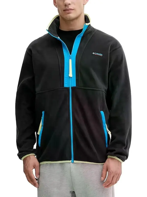 Columbia Backbowl Ii Full-zip Fleece Sweatshirt - Black