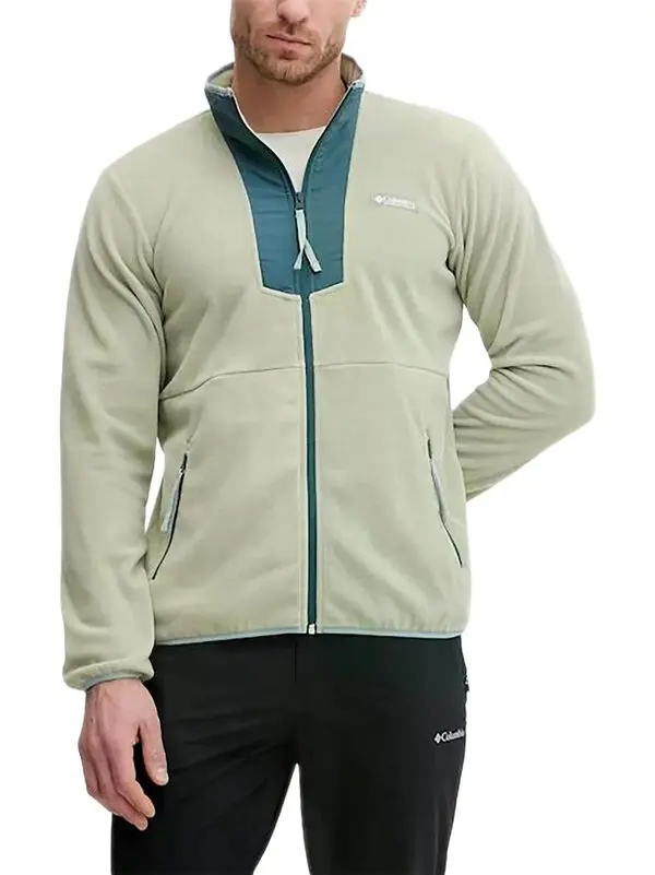 Columbia Zip Fleece Sweatshirt - Green