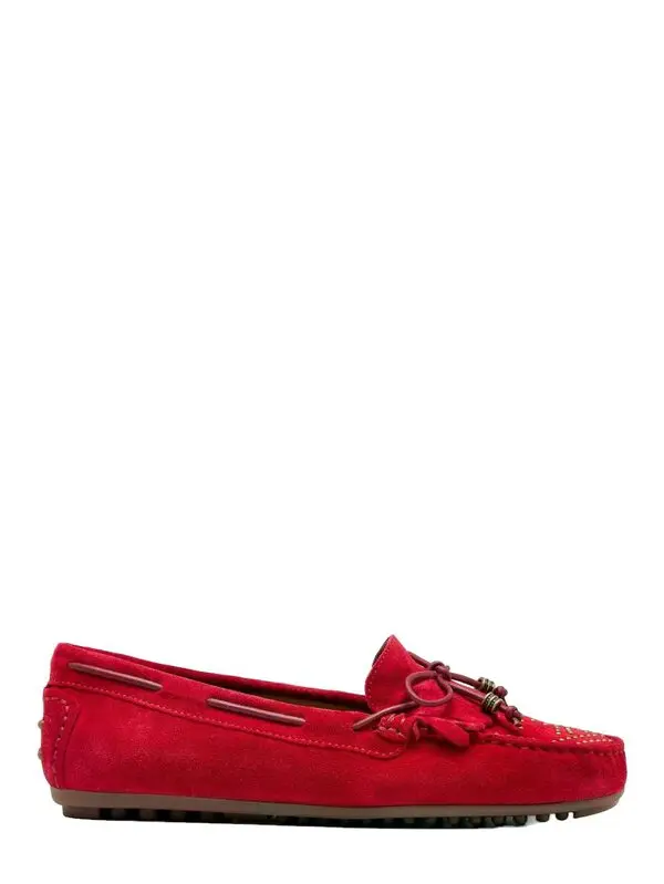 STUDIO CHOFAKIAN Castelgarden Otonio Tassel Loafers - Red