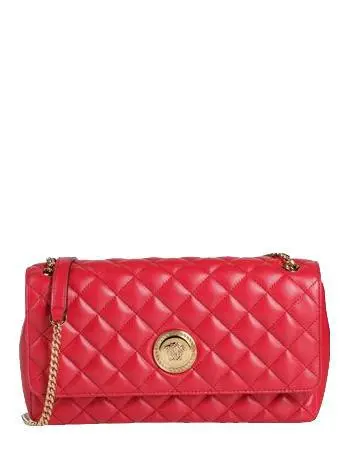 Versace Cross-body Bag In Lambskin - Red