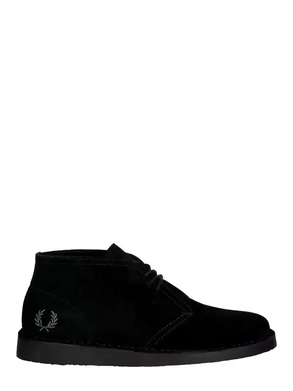 Fred Perry Hawley Lace-up Desert Boots - Black