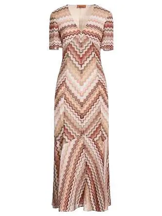 Missoni Maxi Dress - Red