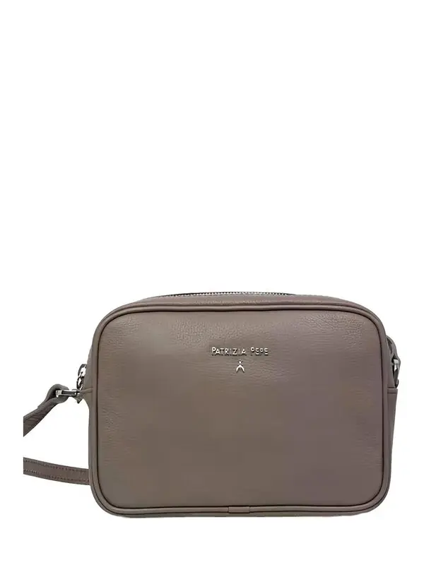 Patrizia Pepe Logo Detail Cross Body Bag - Brown
