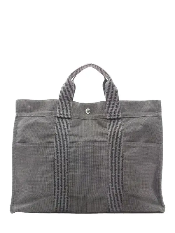 Hermès Mm Airline Tote Bag - Grey